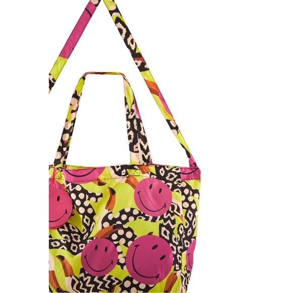 FARM Rio | Bags | Farm Rio Tucanissimo Smiley Reusable Eco Tote Bag ...